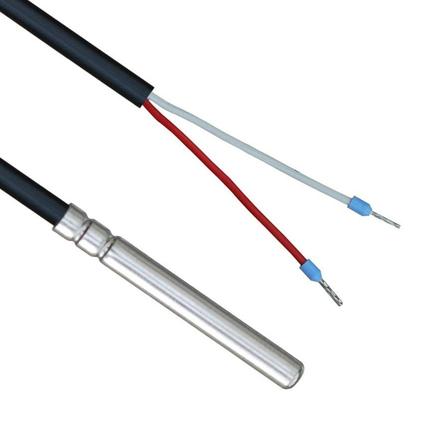 PT1000 - Temperature probe with PVC Line 105°C, temperature sensor, 1 ...