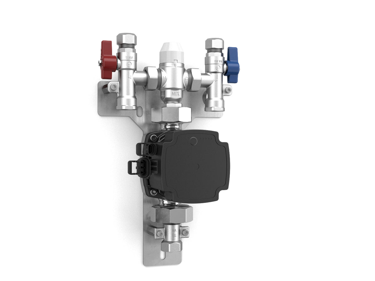 Inta Single Loop UFH Mixer Set with Thermal Shut-off - Small Area Pump ...
