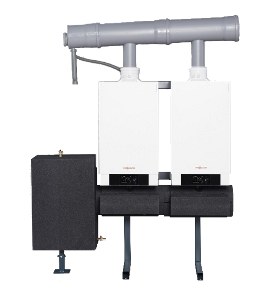 Viessmann Vitodens 200 B2HA 2 x 49kW In Series 49 kW - B2HAK78 — BEE ...