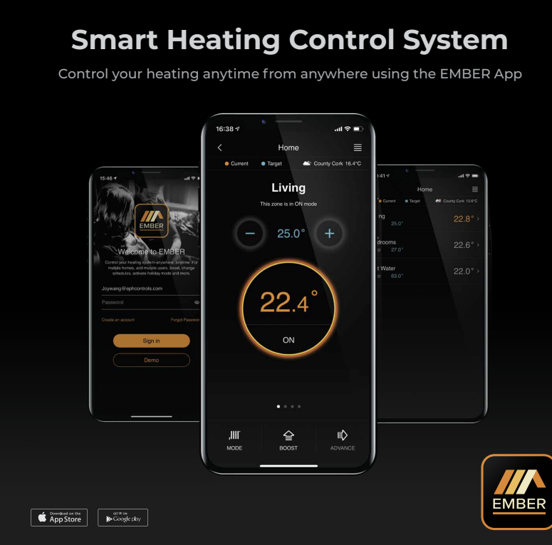 EPH EMBER App - One App 2 Systems — BEE - The SMART Heating Merchants