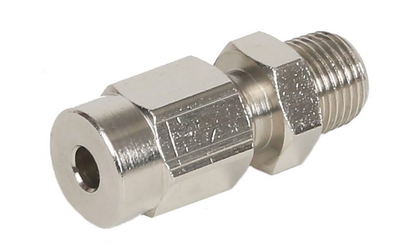 1/8 Fitting To Copper Tube DPCV Impulse Tube Compression Fitting — BEE ...