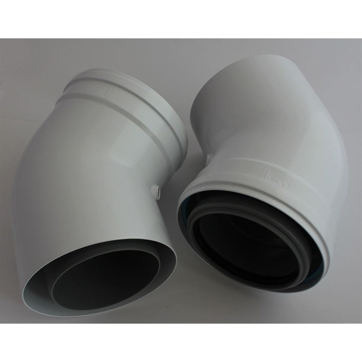 Viessmann 45 degree flue bends 80/150kW 110/150 mm — BEE - The SMART ...