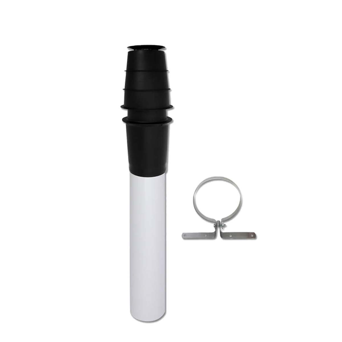 Viessmann Vertical flue terminal black 80/125 mm - 7373271 — BEE - The ...