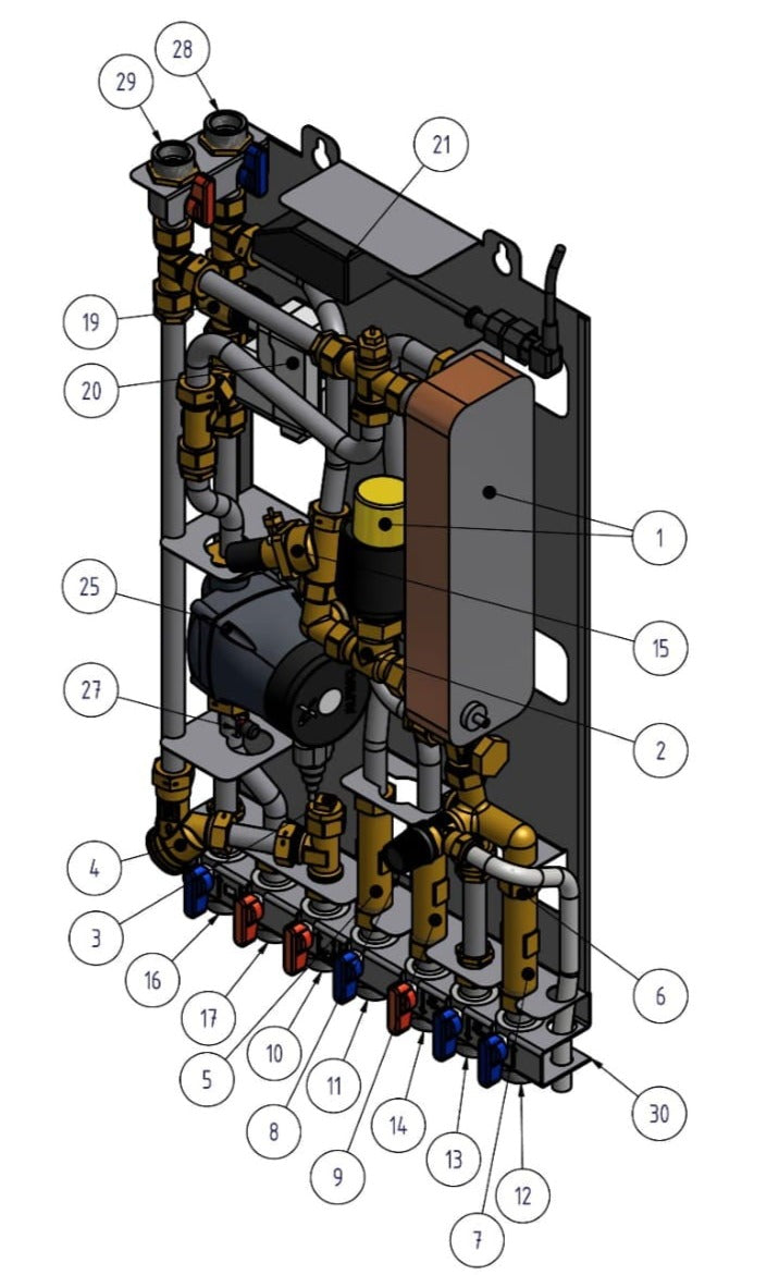 Cetetherm Micro STC2 - Spare Parts — BEE - The SMART Heating Merchants