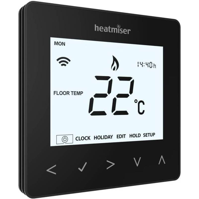 Heatmiser neoAir RF Thermostat Black v2-M - Wireless Smart — BEE - The ...