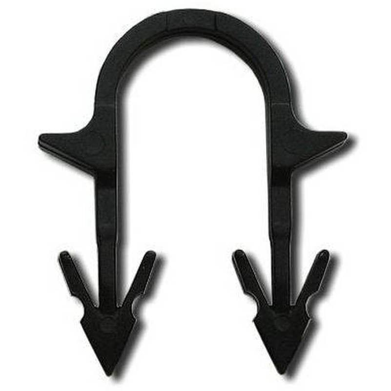 60mm Black Tacker Staple Clips - taped box of 300 - UFH Accessories ...
