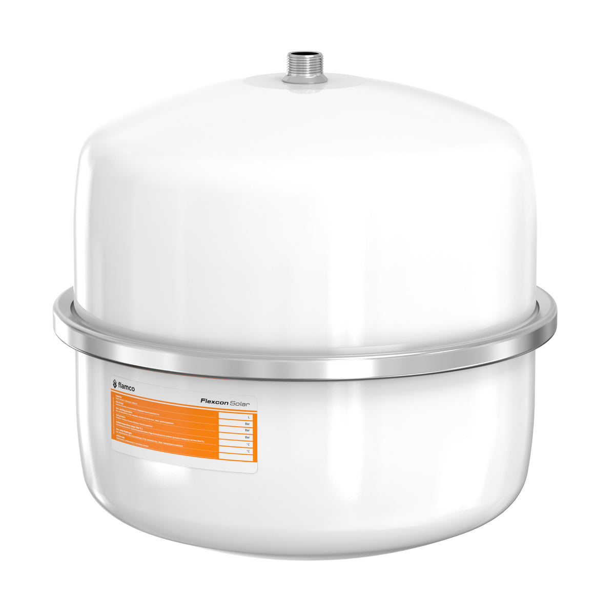 Flamco Flexcon Solar exp.ves. 12/2,5 [8bar] — BEE - The SMART Heating ...