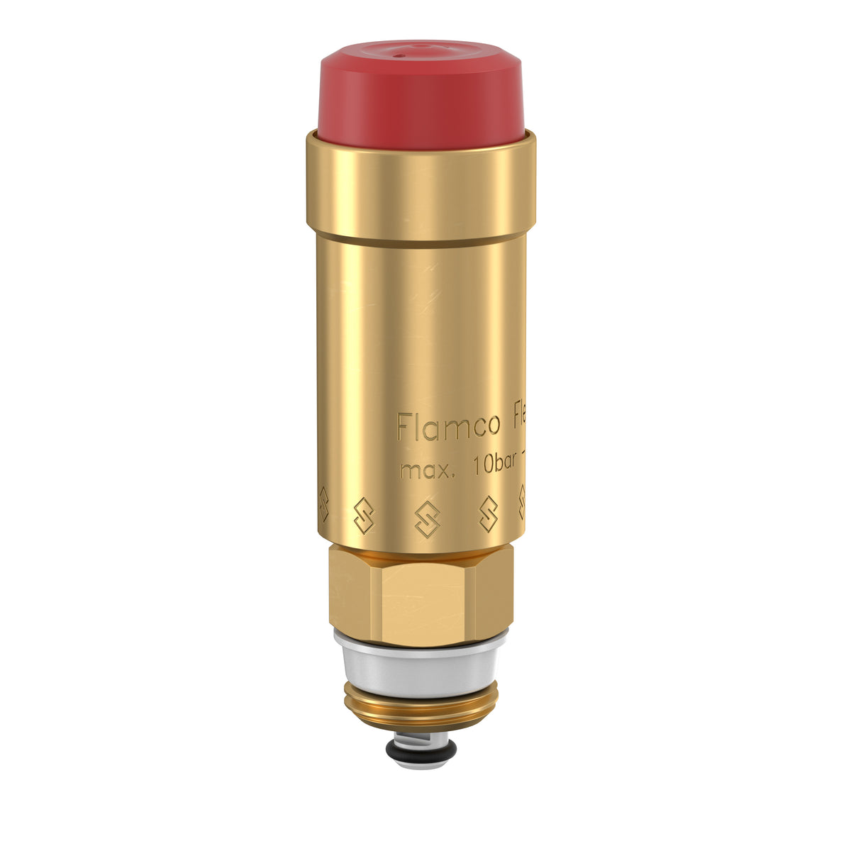 Flamco Flexvent air vent R1/8"M + bubble break Automatic Floating Air ...