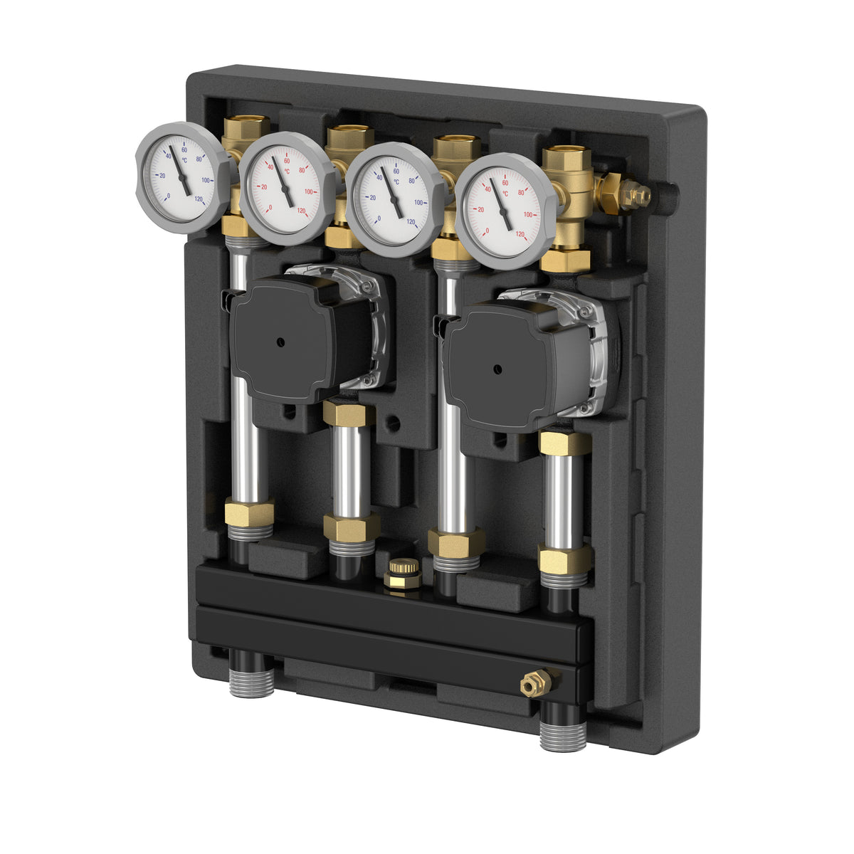 MeiFlow Combi 2 2UC Twin Pump Group | Wilo Yonos PARA RS 15/6PARA RS 15 ...